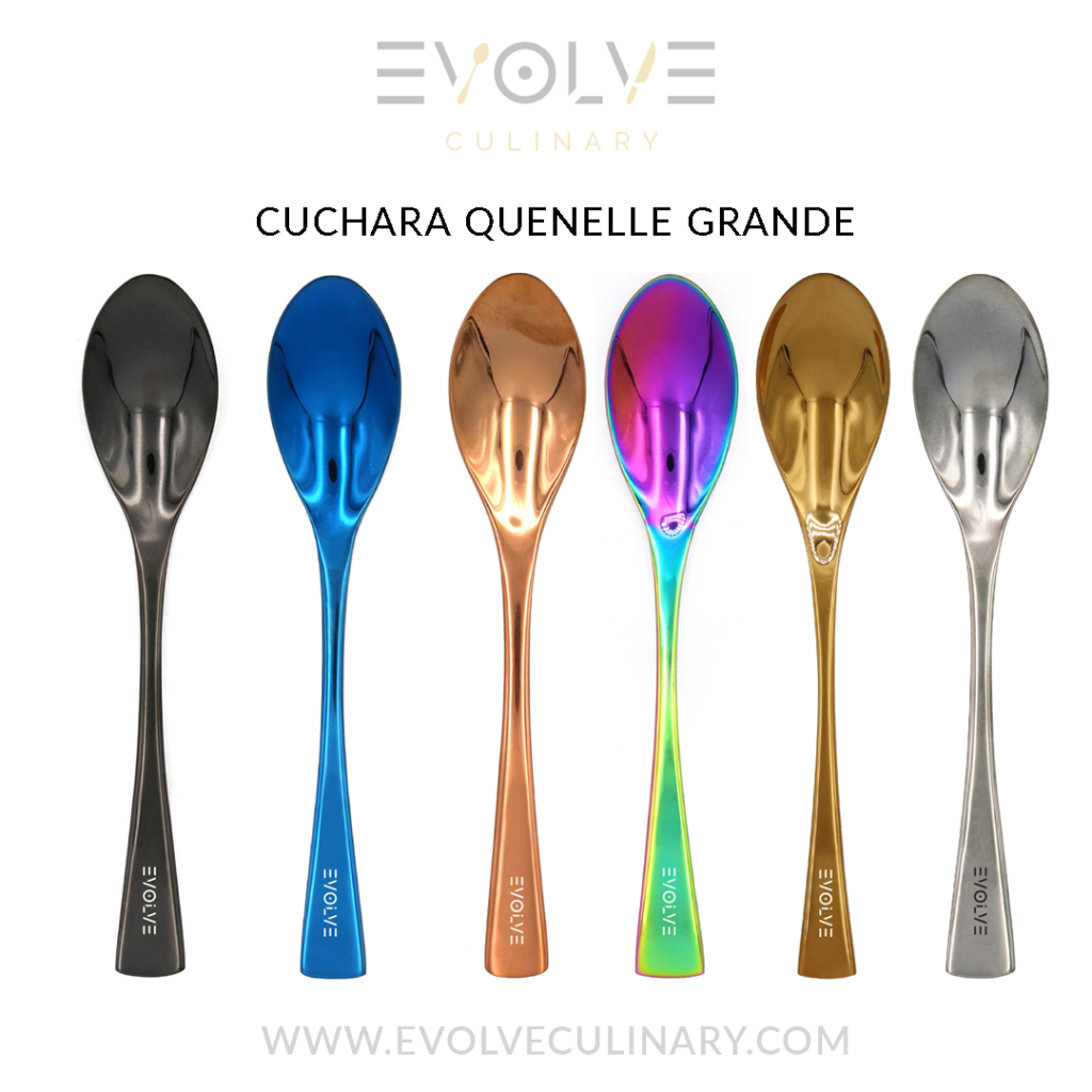 CUCHARA QUENELLE GRANDE - Evolve Culinary